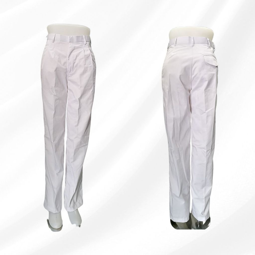 [UNITYCORE] SELUAR PUTIH TEBAL SELUAR PUTIH SEKOLAH AGAMA READY STOCK ...