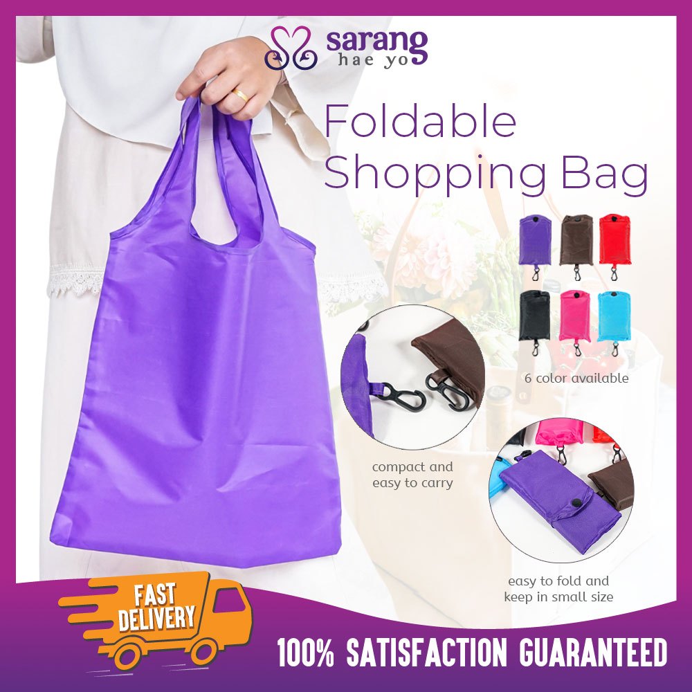 Foldable Shopping Bag Grocery Tote Eco Travel Luggage Bags Recycle ...