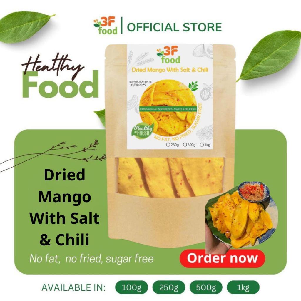 DRIED MANGO WITH SALT AND CHILI of 3F Dried Mango Salt Chili Spicy ...