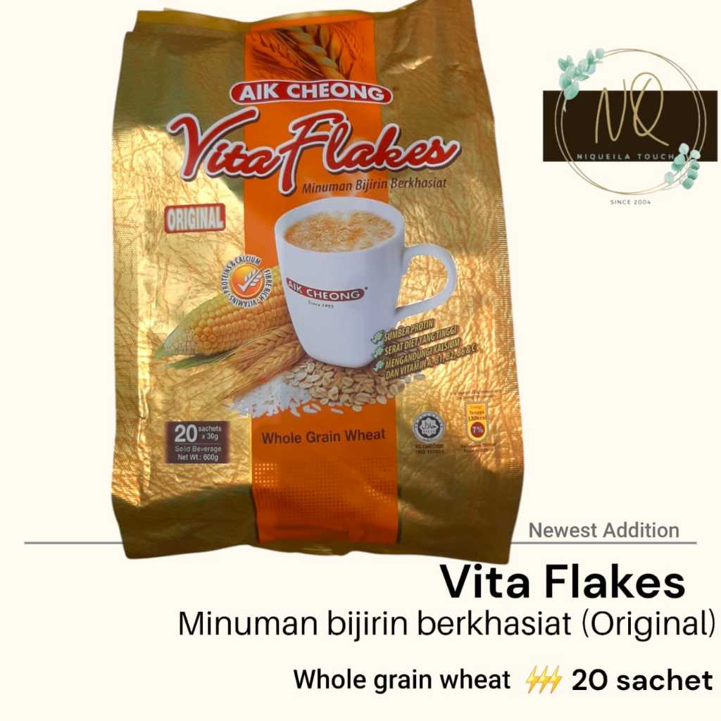 VITA FLAKES CEREAL 30GX20 SACHET (AIK CHEONG) | Shopee Malaysia