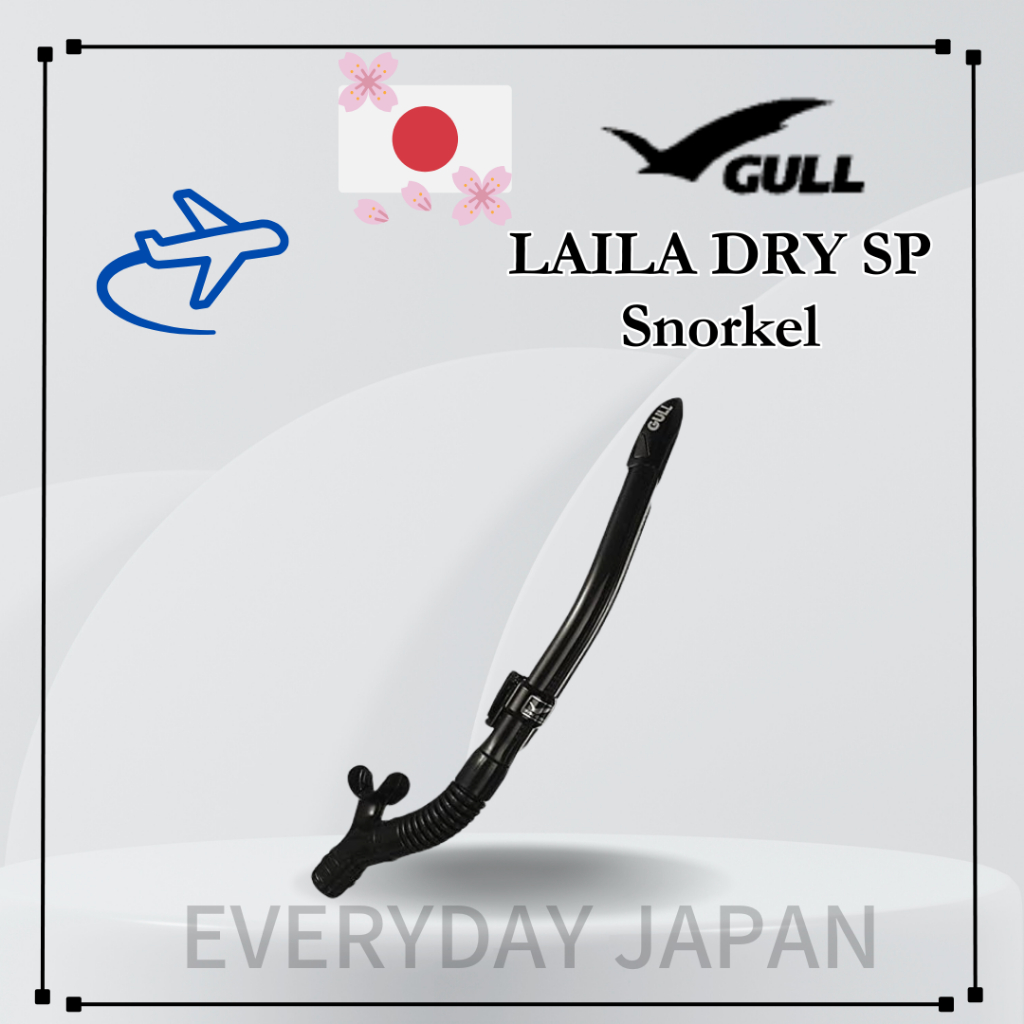 GULL LAILA DRY SP Snorkel Black GS-3164B 【From JAPAN】 | Shopee Malaysia