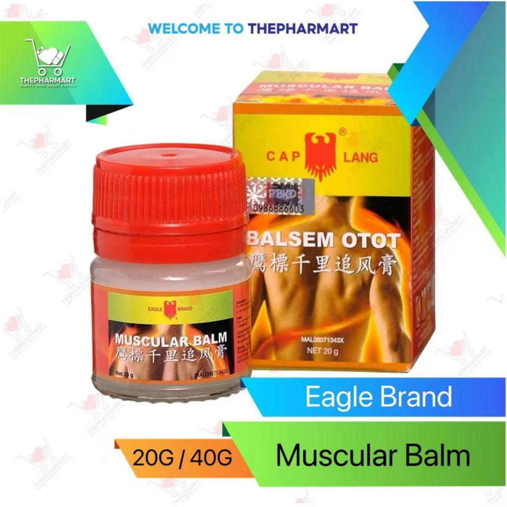 Eagle Brand Muscular Balm (20g / 40g) | Shopee Malaysia
