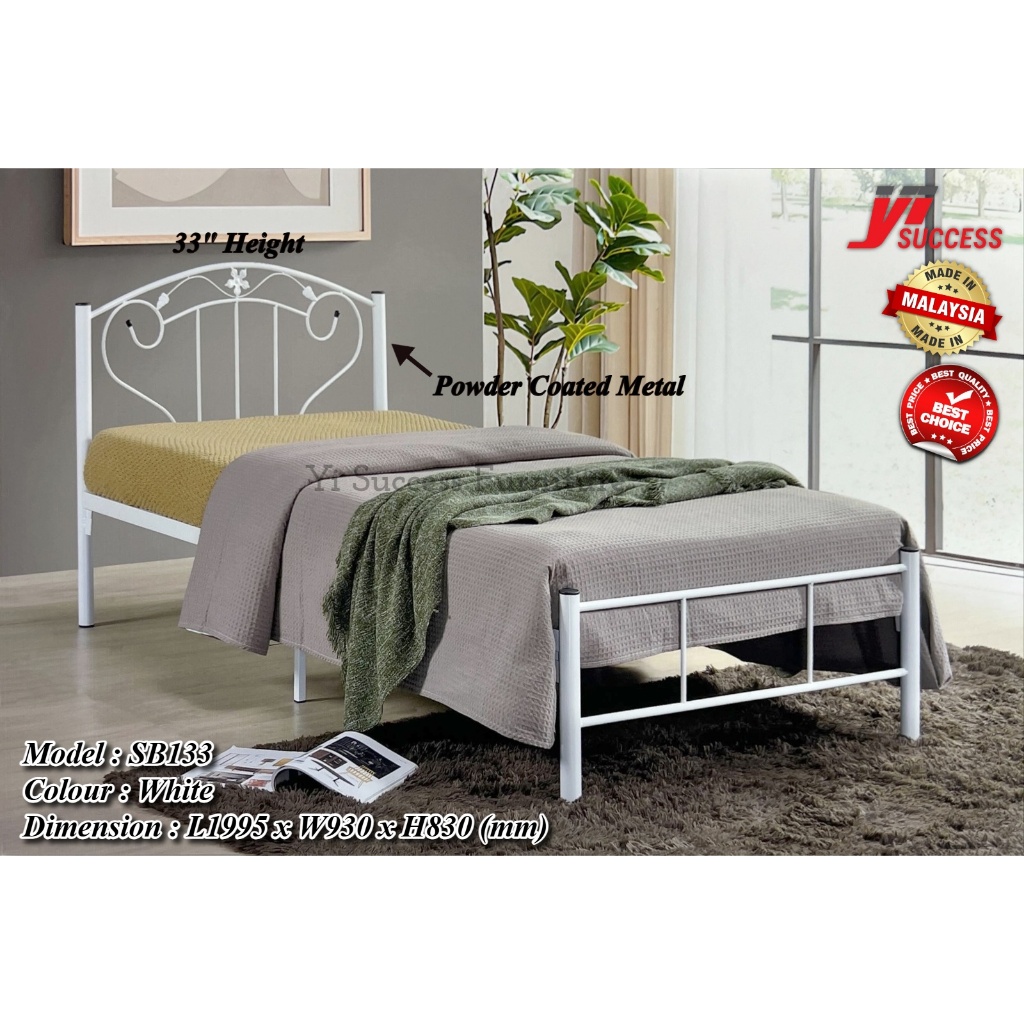Yi Success Lewis Design Metal Single Bed Frame / Metal Bed Frame ...