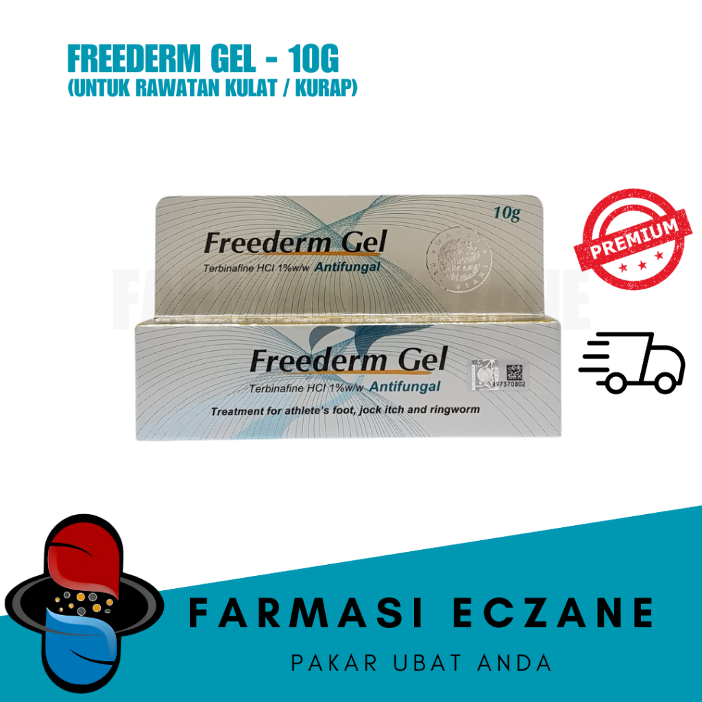 FREEDERM GEL ANTIFUNGAL 10g (Rawatan untuk kulat / kurap) | Shopee Malaysia