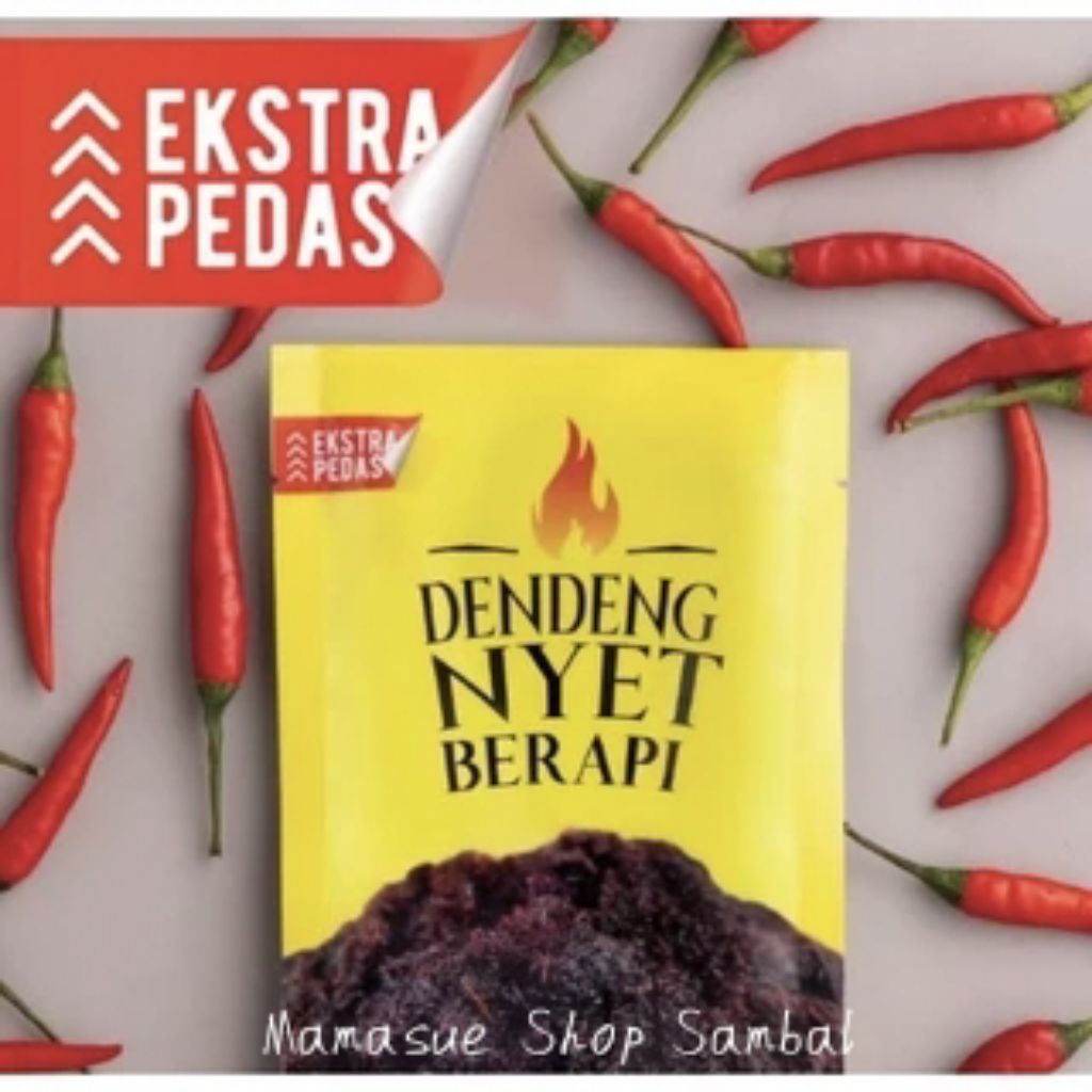 🔥EXTRA PEDAS READY STOCK🔥 Dendeng Nyet Berapi by Khairul Aming | Shopee ...