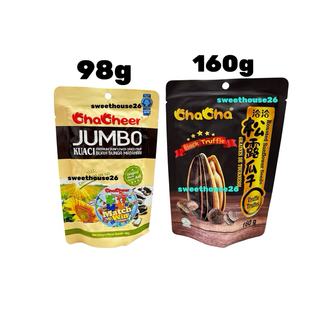 98g ChaCha Jumbo Kuaci Premium Sunflower Seed Roasted with Sea Salt ...