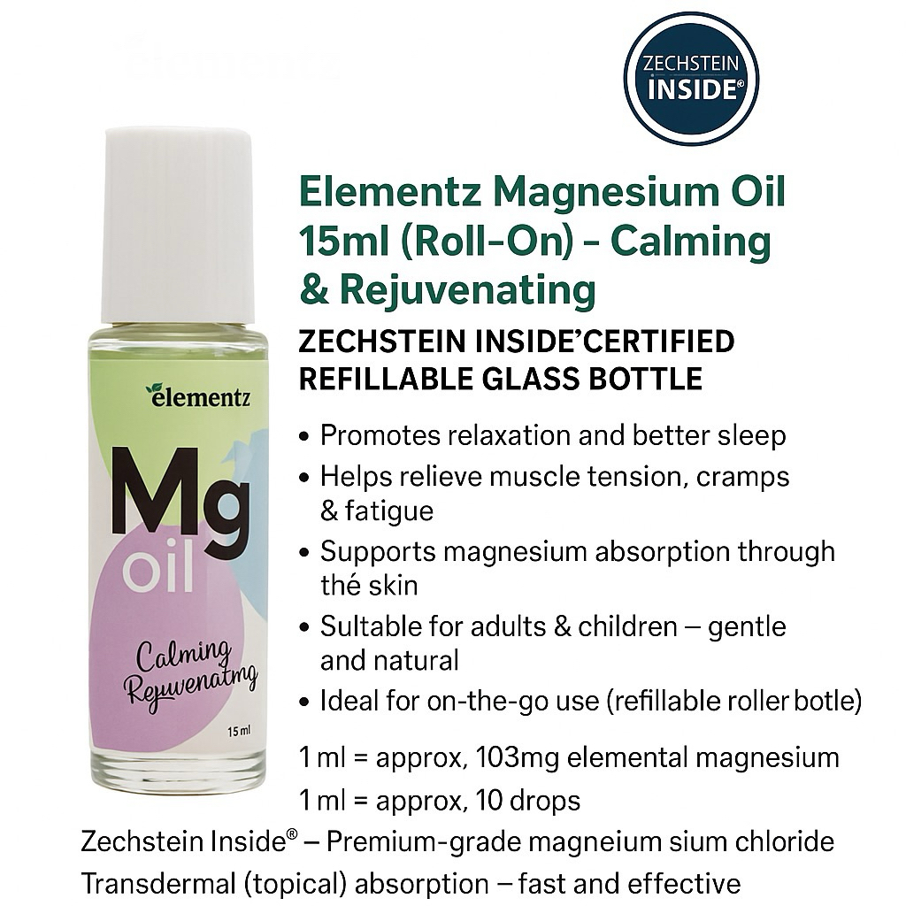Set Perjalanan Elementz (Mini Saiz) – Travel Pack: Magnesium Oil, Gel ...