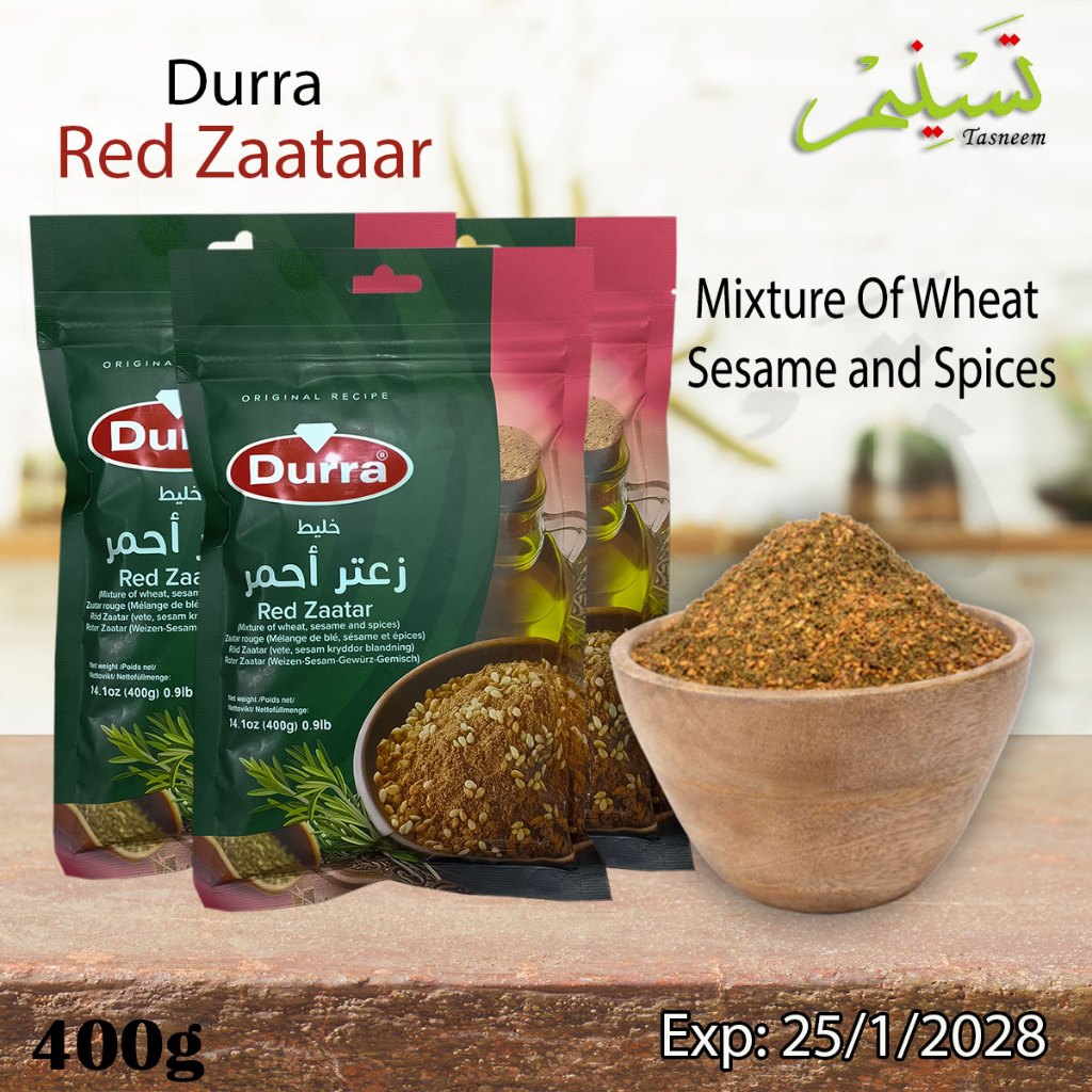 Durra Red Zaatar | Zaatar Merah | original recipe | ZA'ATAR | 400GM ...