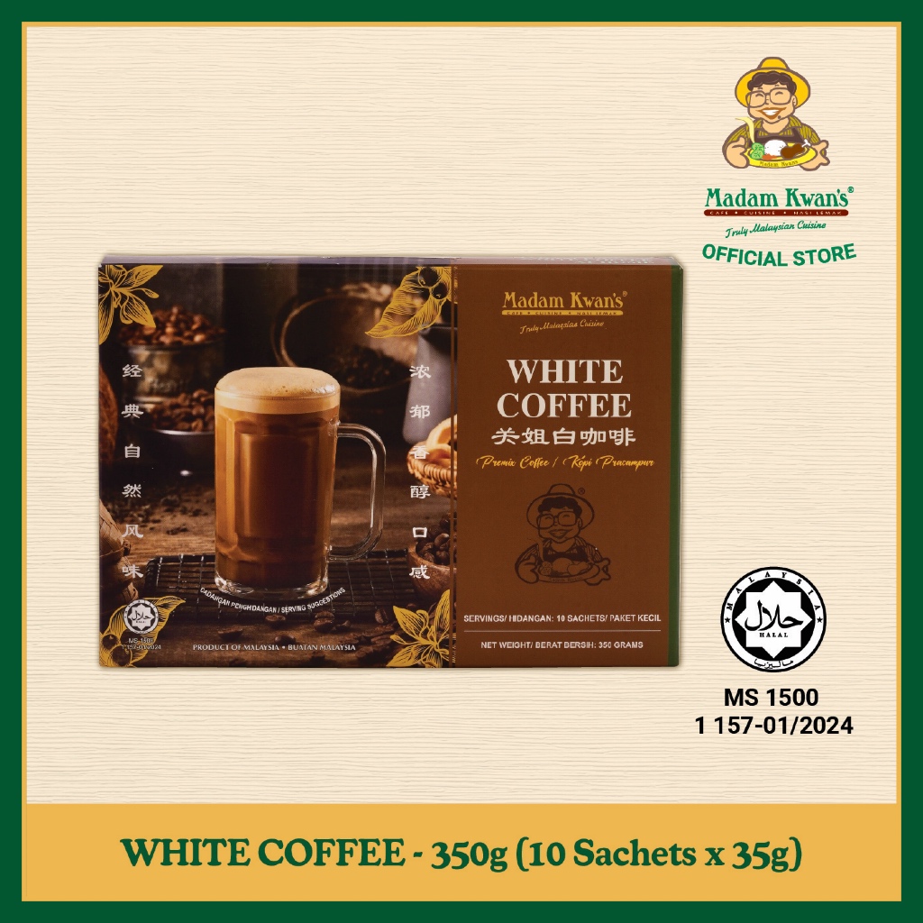 Madam Kwan's Premix White Coffee / Madam Kwan's Kopi Putih Pracampur ...