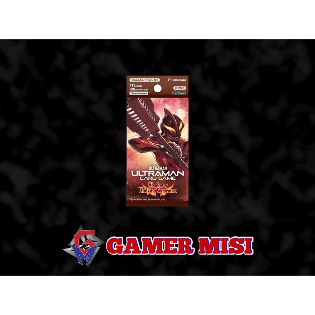 ULTRAMAN CARD GAME BP03 : VOL.3 SHADOW OF UNDYING VENGEANCE (PACK) | Shopee Malaysia