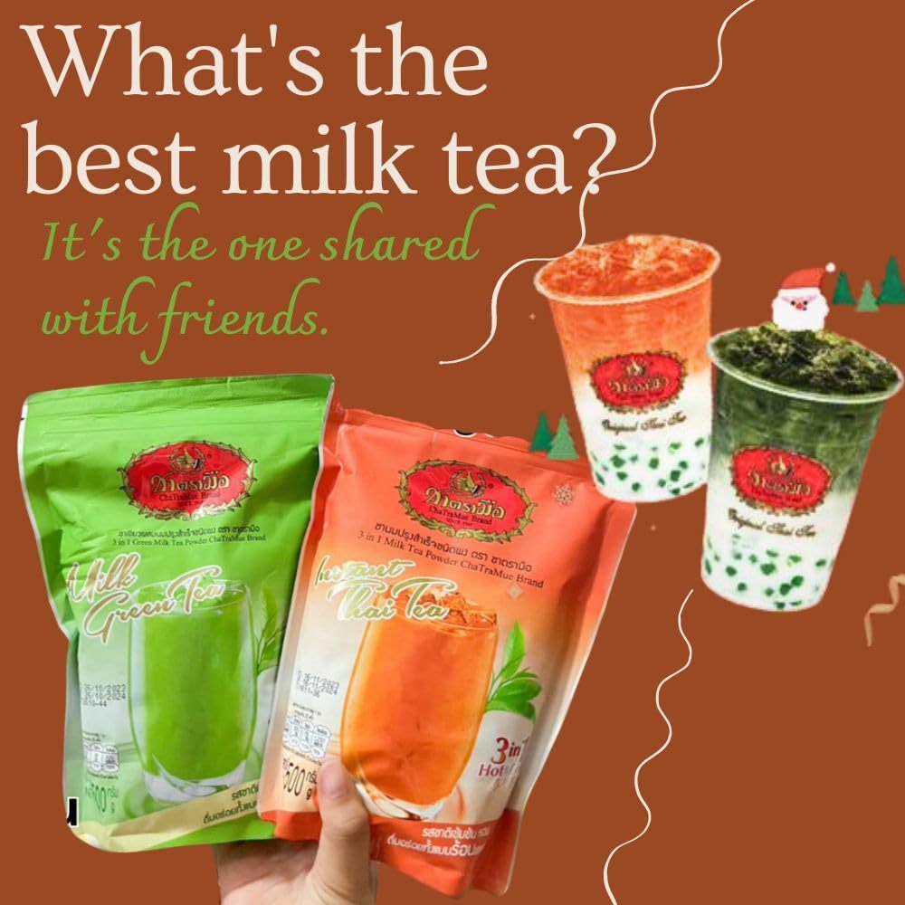 🇹🇭ChaTraMue 3 IN 1 Instant Thai Tea 🍃/ Green Tea / Lemon Tea | Shopee ...