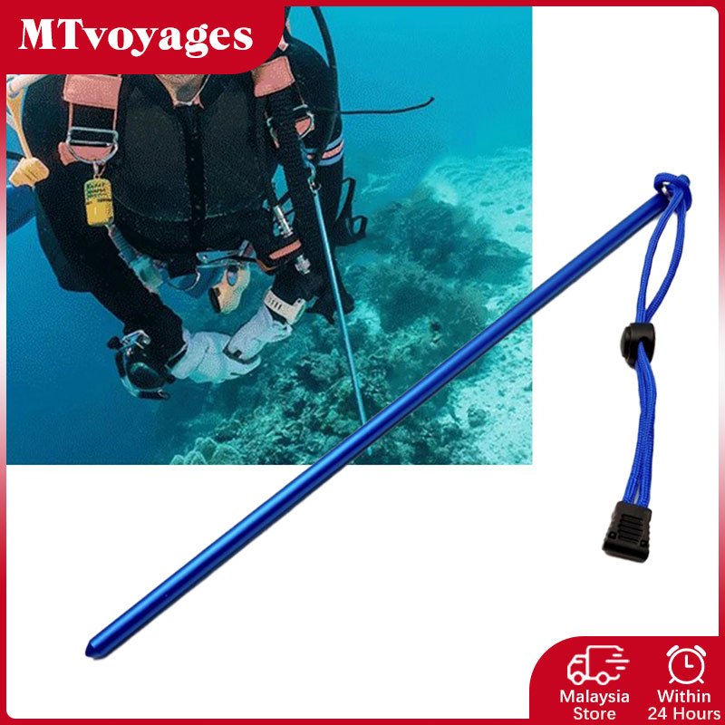Diving probes Aluminium Alloy Stick Pointer Rod Diving Accessories for ...