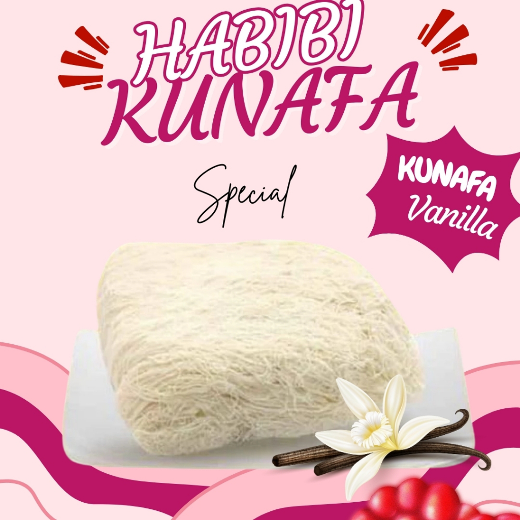 Vanilla Kunafa Dough 500g / 1Kg by Habibi Kunafa- Ready Stock | Shopee Malaysia
