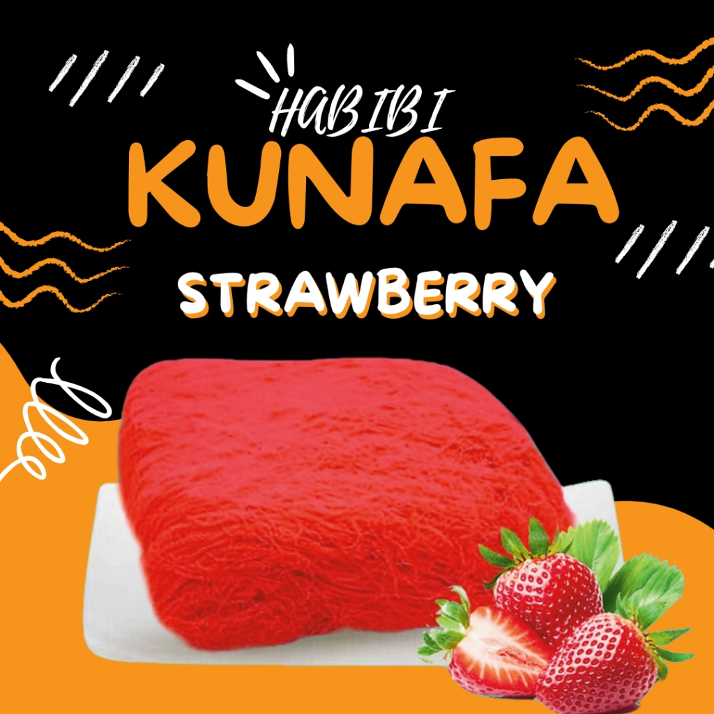 Kunafa Dough / Pastry / Kataifi Red Velvet Kunafa Dough 500g - 1Kg by ...