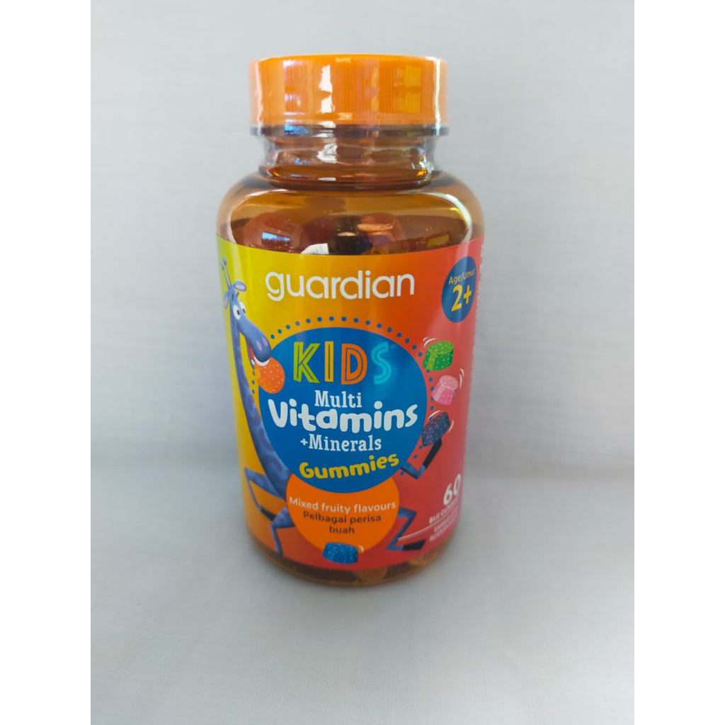 Guardian Multivitamin + Minerals Kids 60's x1BOTLLE (EXP: 2027 ...