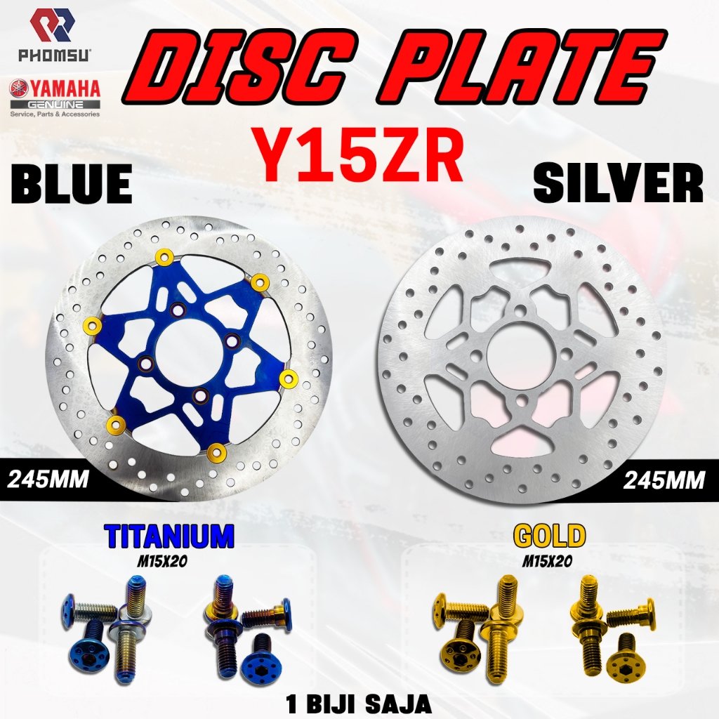 YAMAHA Y15 V1 V2 Y15ZR DISC PLATE DISK TITANIUM ENKEI KING DRAG ...