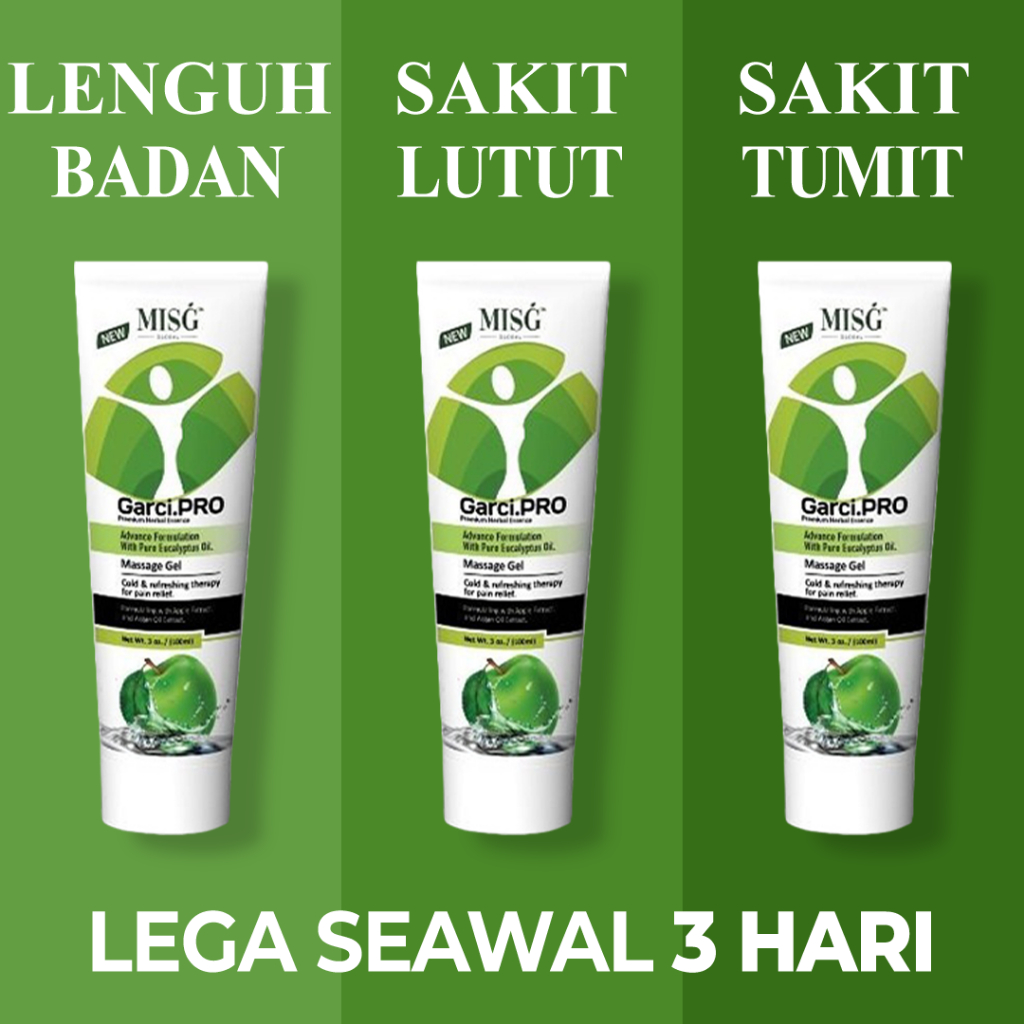 GARCI PRO GEL MINYAK KAYU PUTIH | Shopee Malaysia