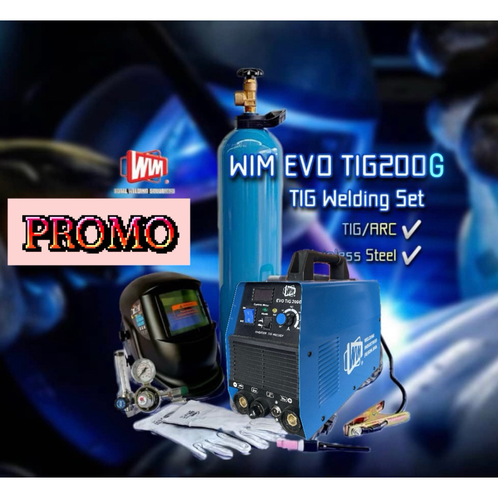 WIM EVO TIG 200G SINGLE PHASE TIG WELDING MACHINE | Shopee Malaysia