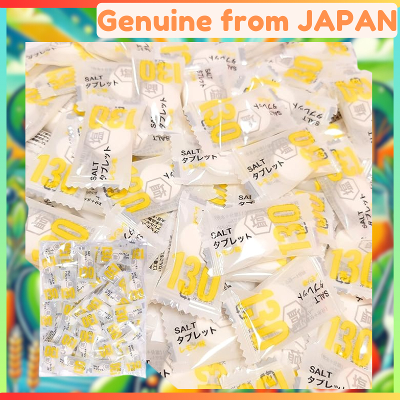 Lemon Flavor Salt Tablets - Individually Wrapped - 50/100/150 Count ...