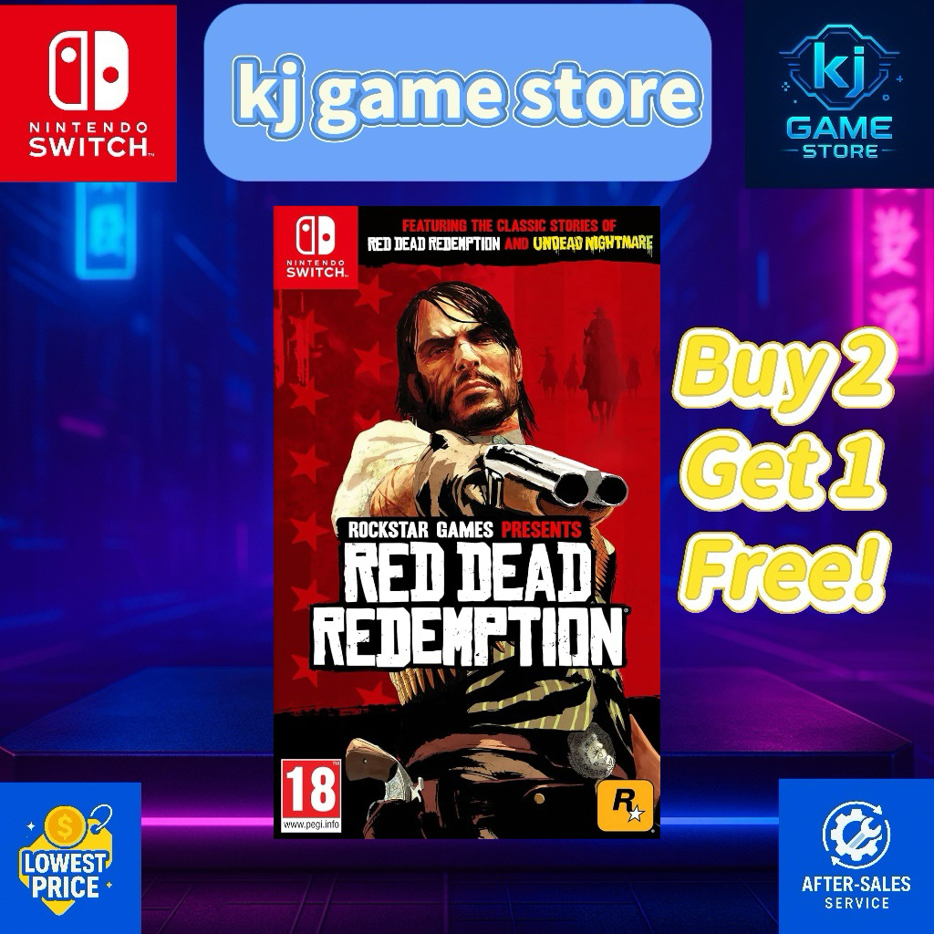 Nintendo Switch Red dead redemption *digital* 荒野大镖客 | Shopee Malaysia