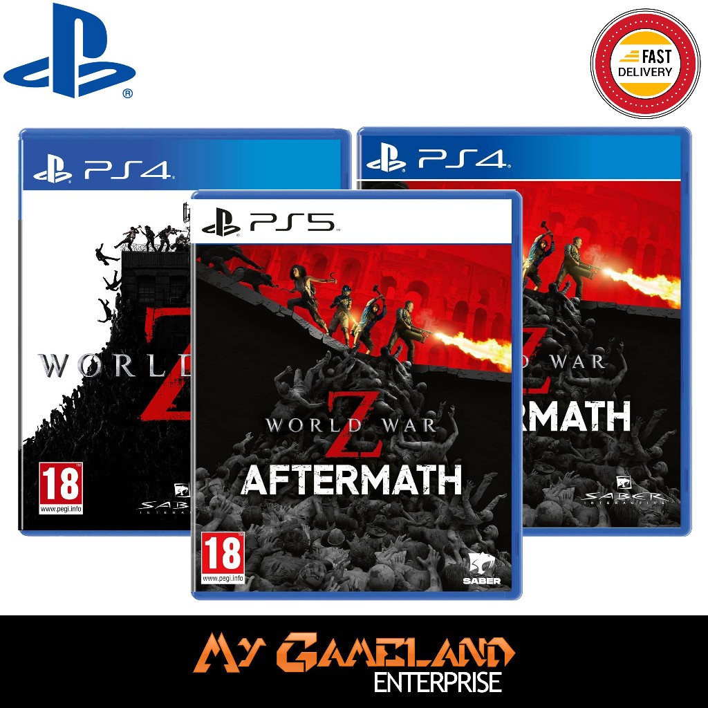 PS4 / PS5 World War Z Standard / Aftermath (English/Chinese)(BRAND NEW ...
