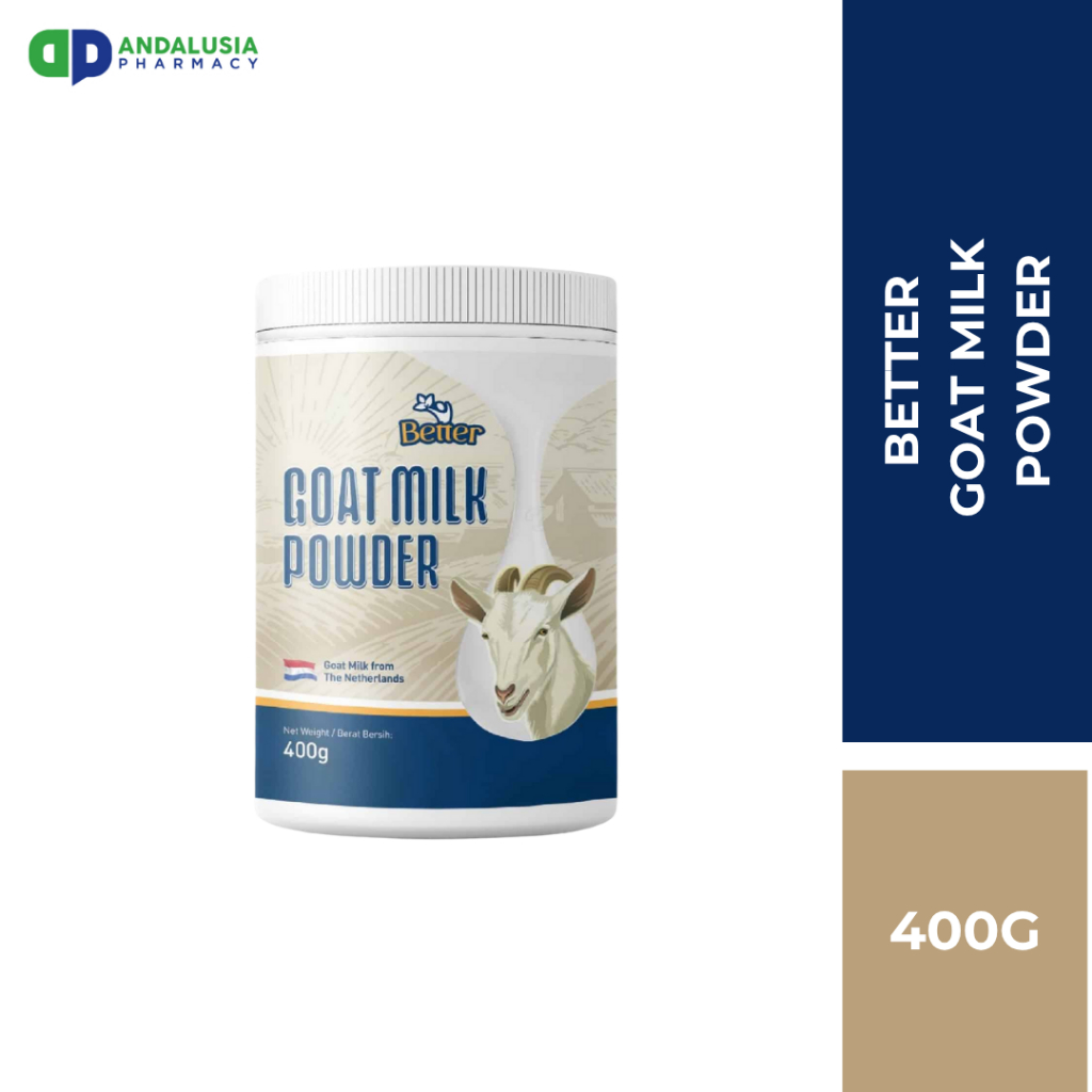 BETTER GOAT MILK POWDER 400G | Shopee Malaysia