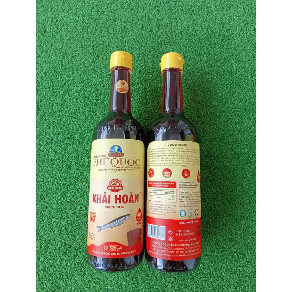 【HALAL】Khai Hoan Phu Quoc Khai Hoan 40 - Vietnam Preminum Fish Sauce ...