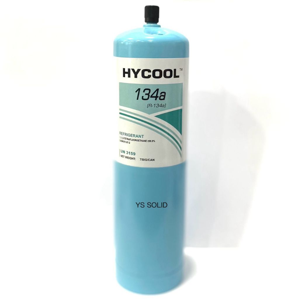 Hycool R134a Gas Refrigerant car air cond gas 750g (shipping west malaysia only) | Shopee Malaysia