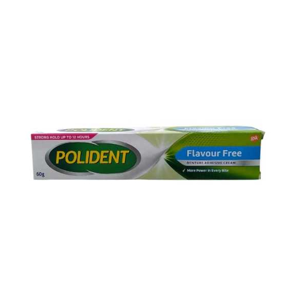 GSK POLIDENT DENTURE ADHESIVE CREAM FRESH MINT 60G/BOX 1'S | Shopee ...