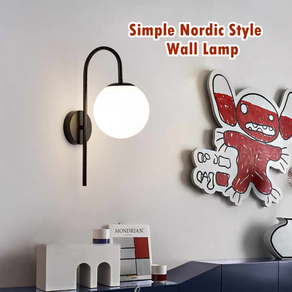 Indoor Wall Lamp Led Wall Light Lampu Bedroom Wall Lamp Indoor Bedside ...