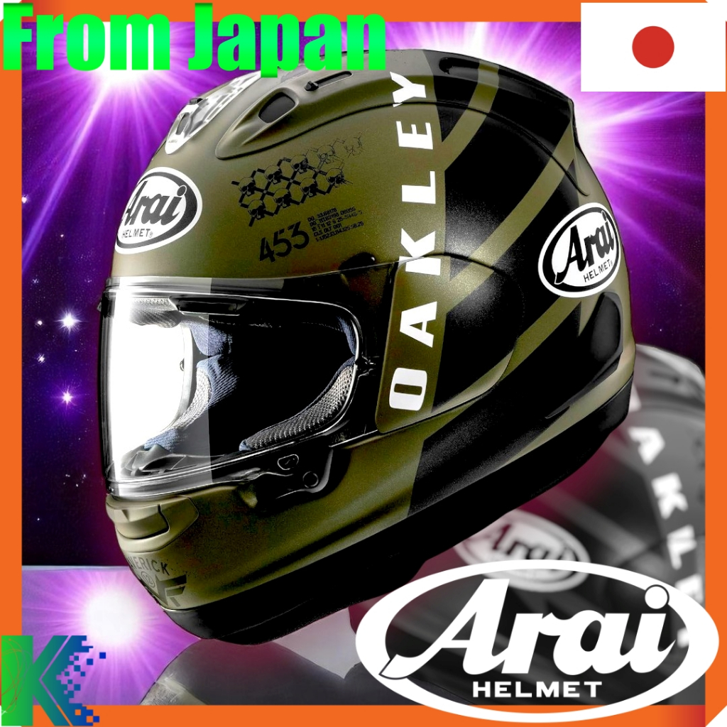 RX-7X MAVERICK OAKLEY Full Face Motorcycle Helmet Original genuine ...