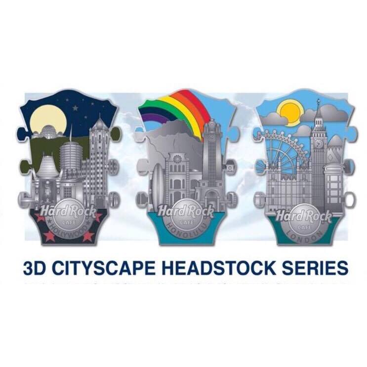 Core 3D Cityscape Headstock Hard Rock Café PINS HRC 100% Original Collectibles | Shopee Malaysia