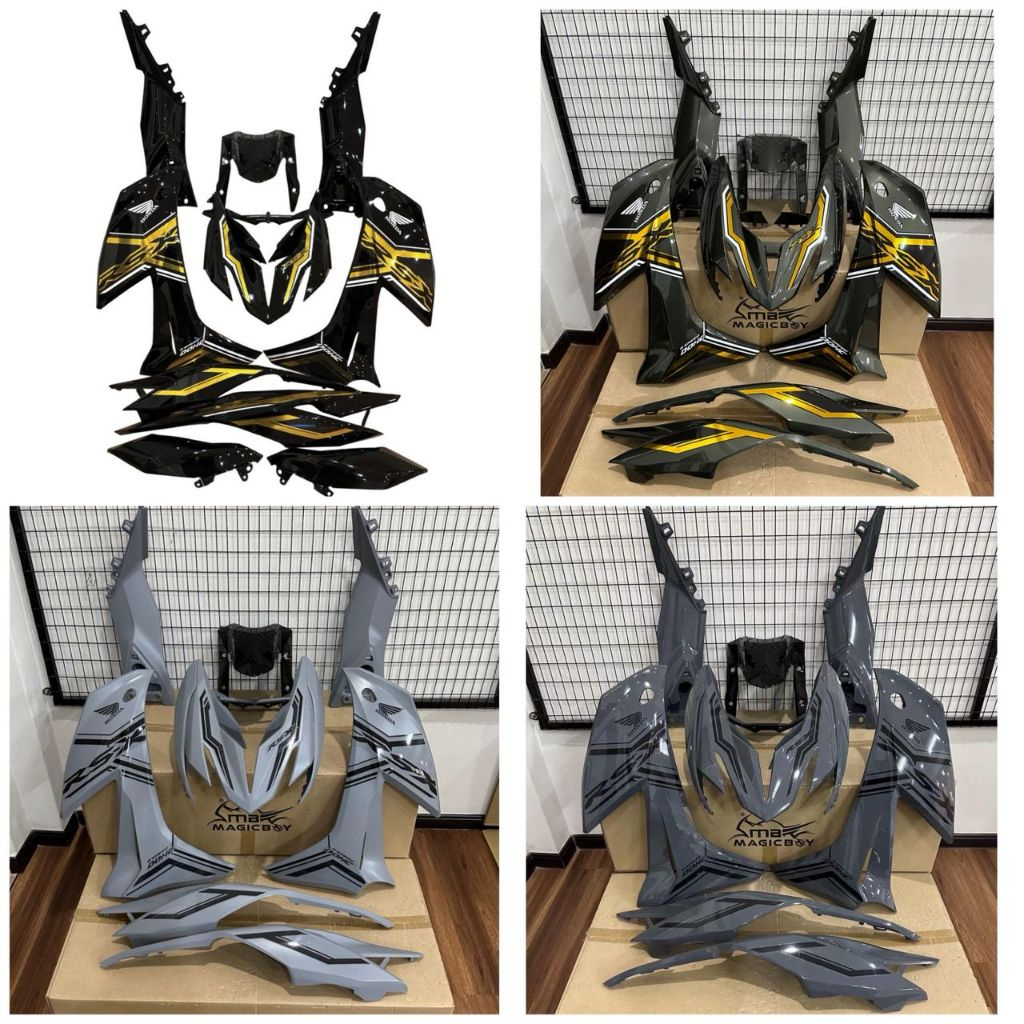 COVERSET MAGICBOY RSX150 DESIGN EX THAI RAINBOW WINX SERIES CUSTOM SIAP ...