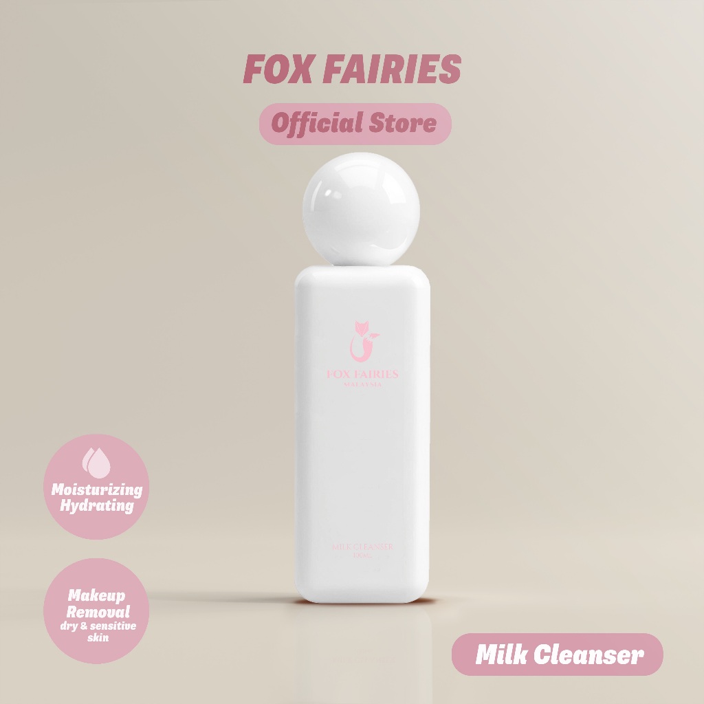 Fox Fairies Milk Cleanser (100ml) | Shopee Malaysia