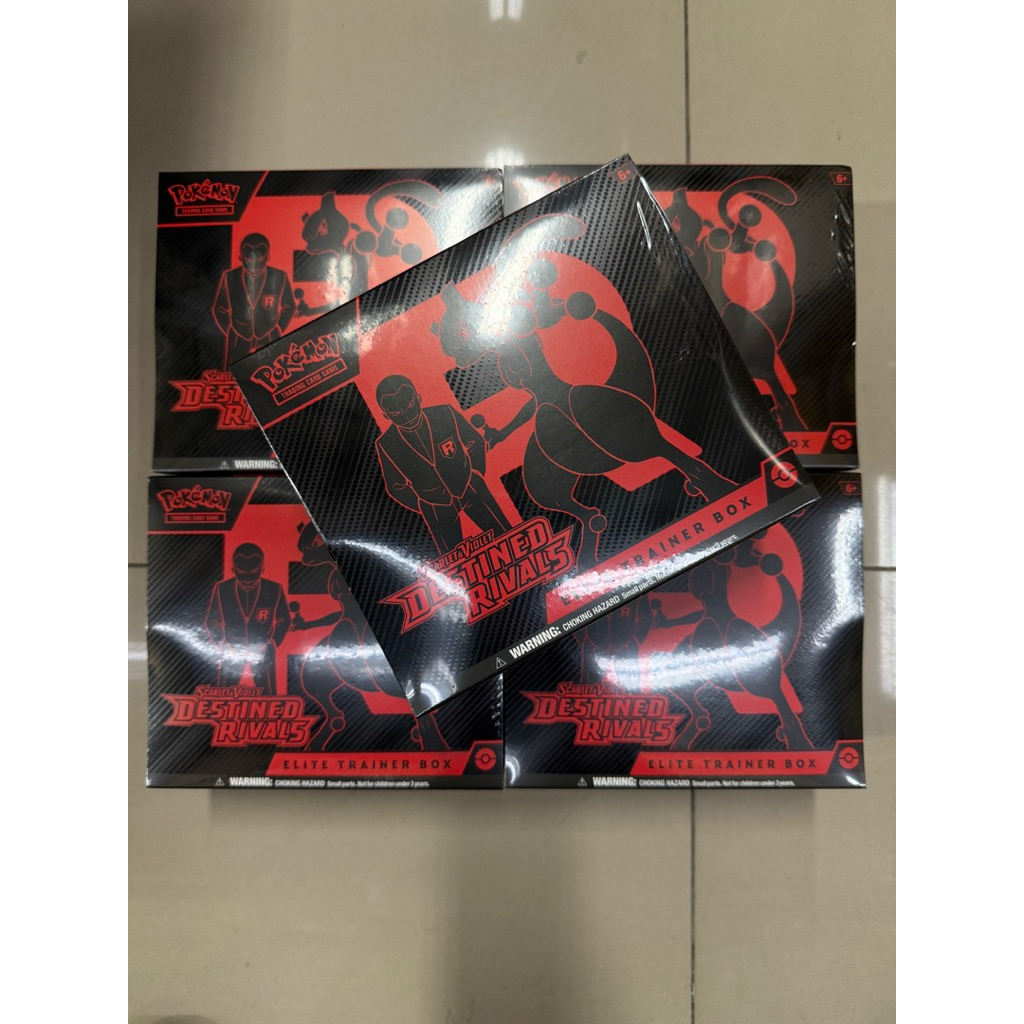 [ORIGINAL] Pokemon Scarlet & Violet Destined Rivals ETB | Shopee Malaysia