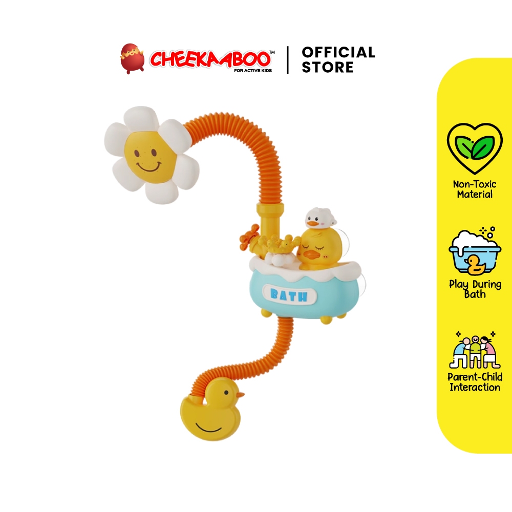 Toddler fun Sunny Ducky & Sunflower Splash Bath Toy | Shopee Malaysia