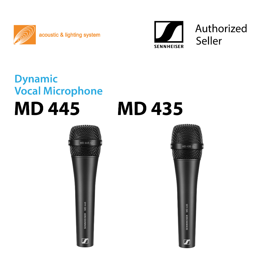 Sennheiser MD Dynamic Super-Cardioid/ Cardioid High Rejection Vocal ...