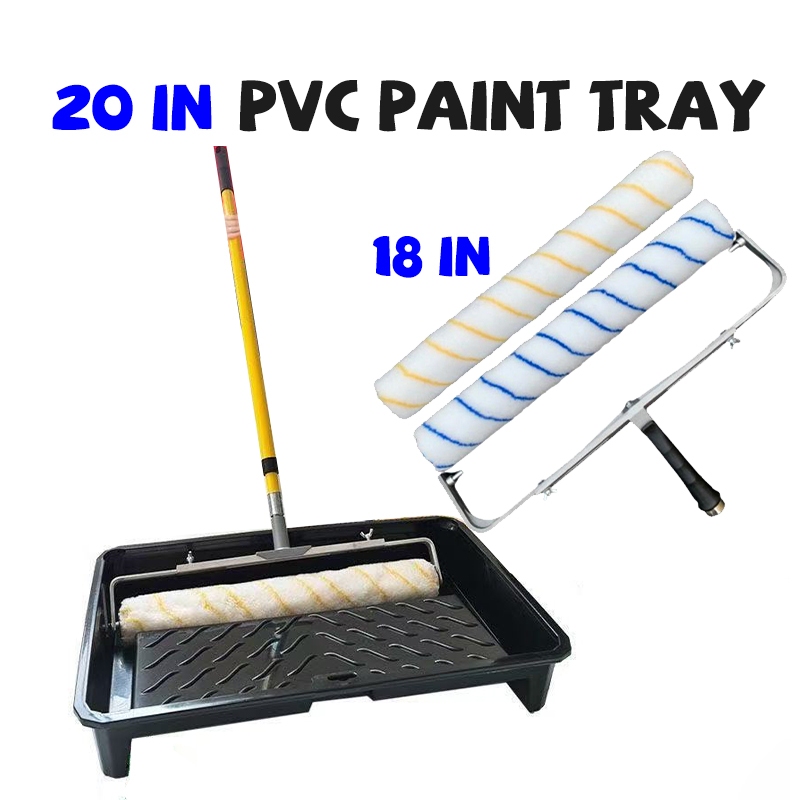 Paint Roller Tray Plastic Pallets Mixing Container Drawing Tool Roller ...