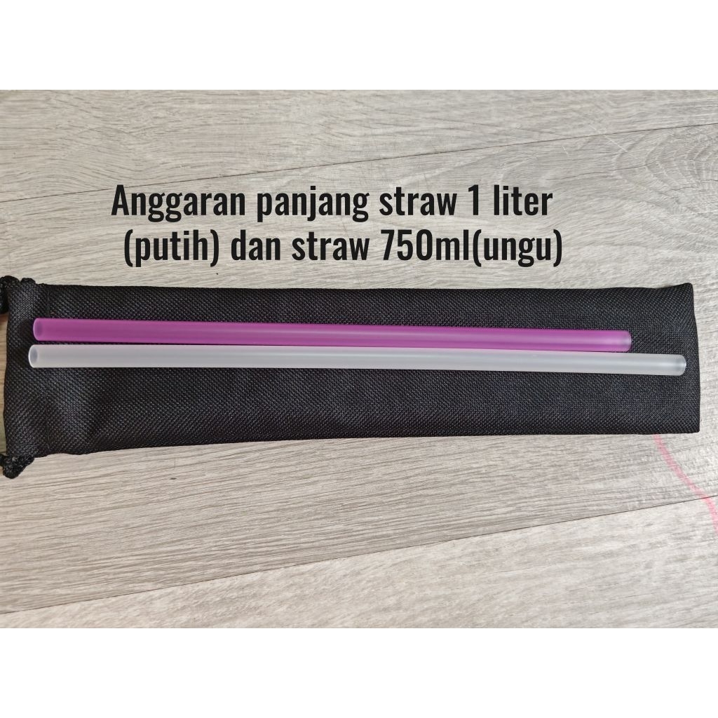 straw untuk eco straw 750 ml dan 1 liter tupperware (1pcs) | Shopee ...