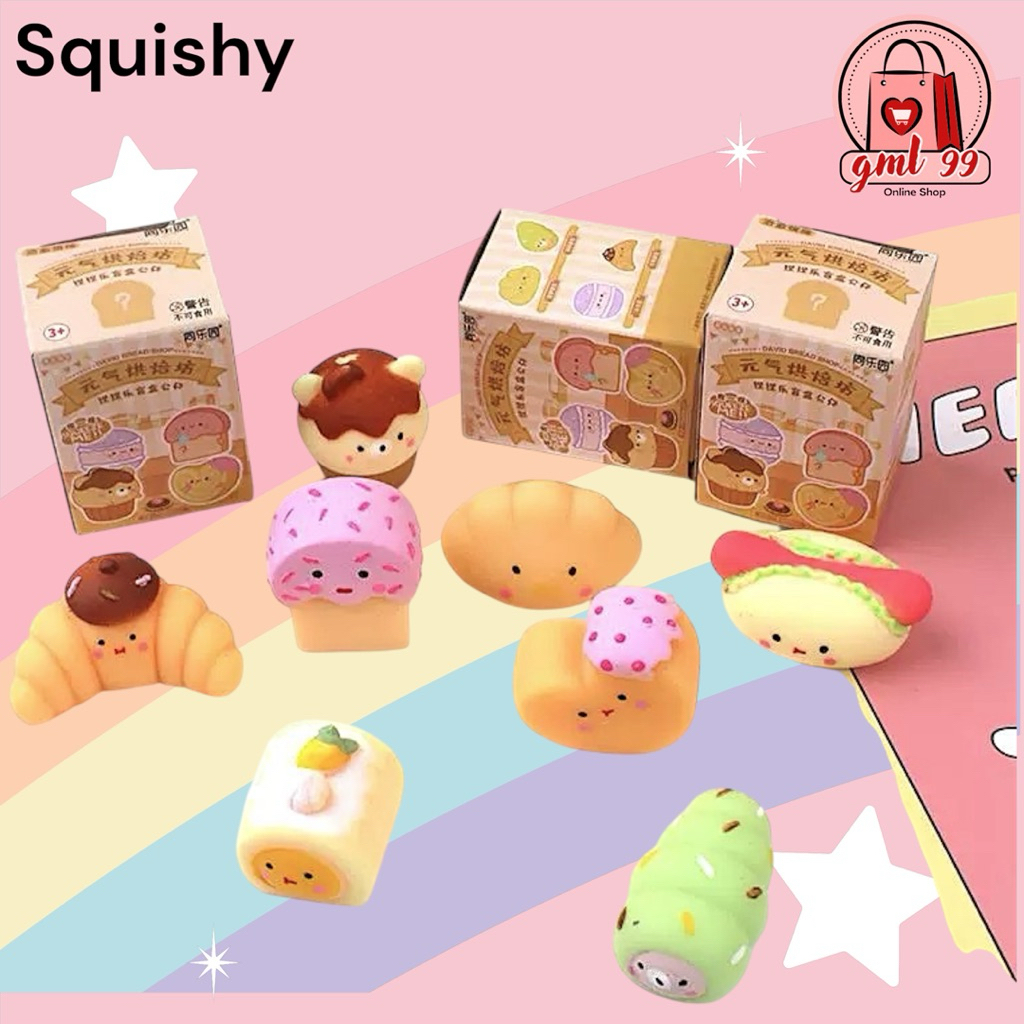 Pastry Squishy Blind Box Teatime Squishy Toy 茶点烘焙捏捏乐 | Shopee Malaysia