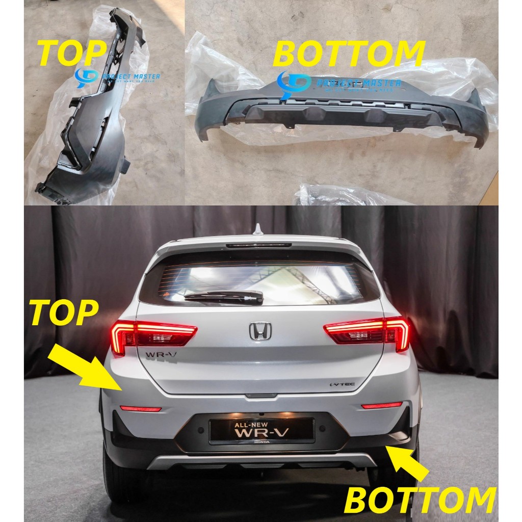 ORIGINAL HONDA WRV WR-V 2023 - 2025 REAR BUMPER TOP COVER REAR BUMPER ...