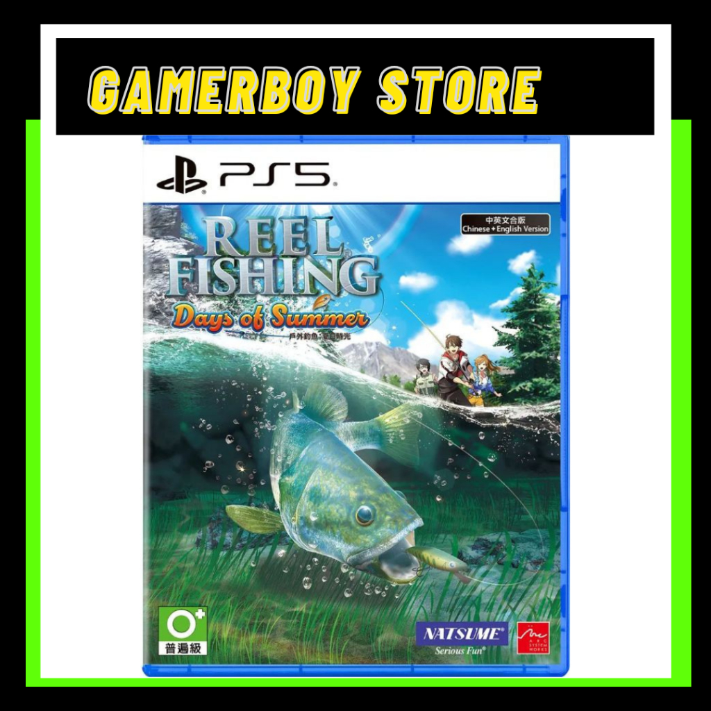 PS5 REEL FISHING DAYS OF SUMMER [R3] [ENGLISH/CHINESE/JAPANESE/KOREAN ...