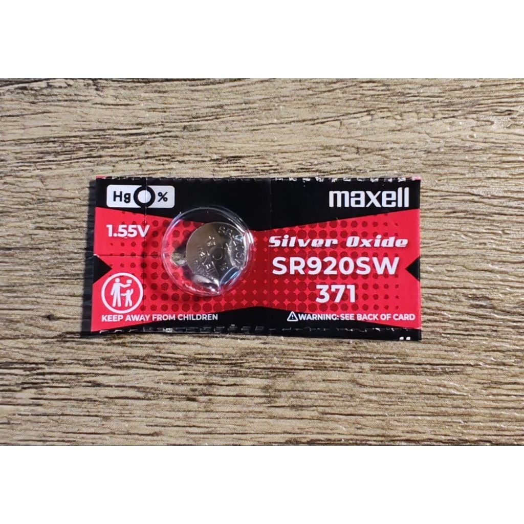 Maxell SR920SW / 371 Made in Japan | Shopee Malaysia