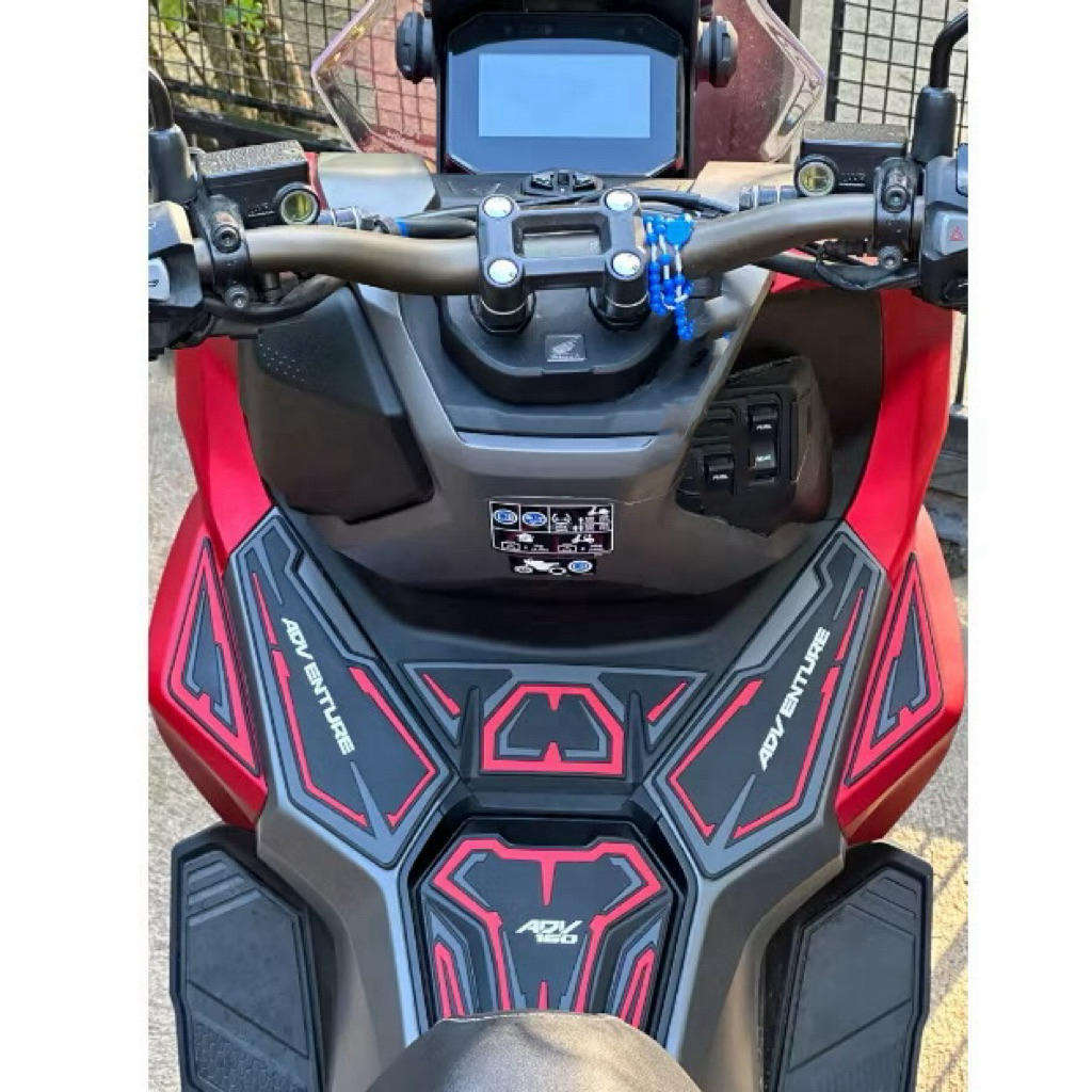 TANK PAD V2 HONDA ADV160 FUEL TANK PAD STICKER DECKPAD RUBBER ADV 160 ...