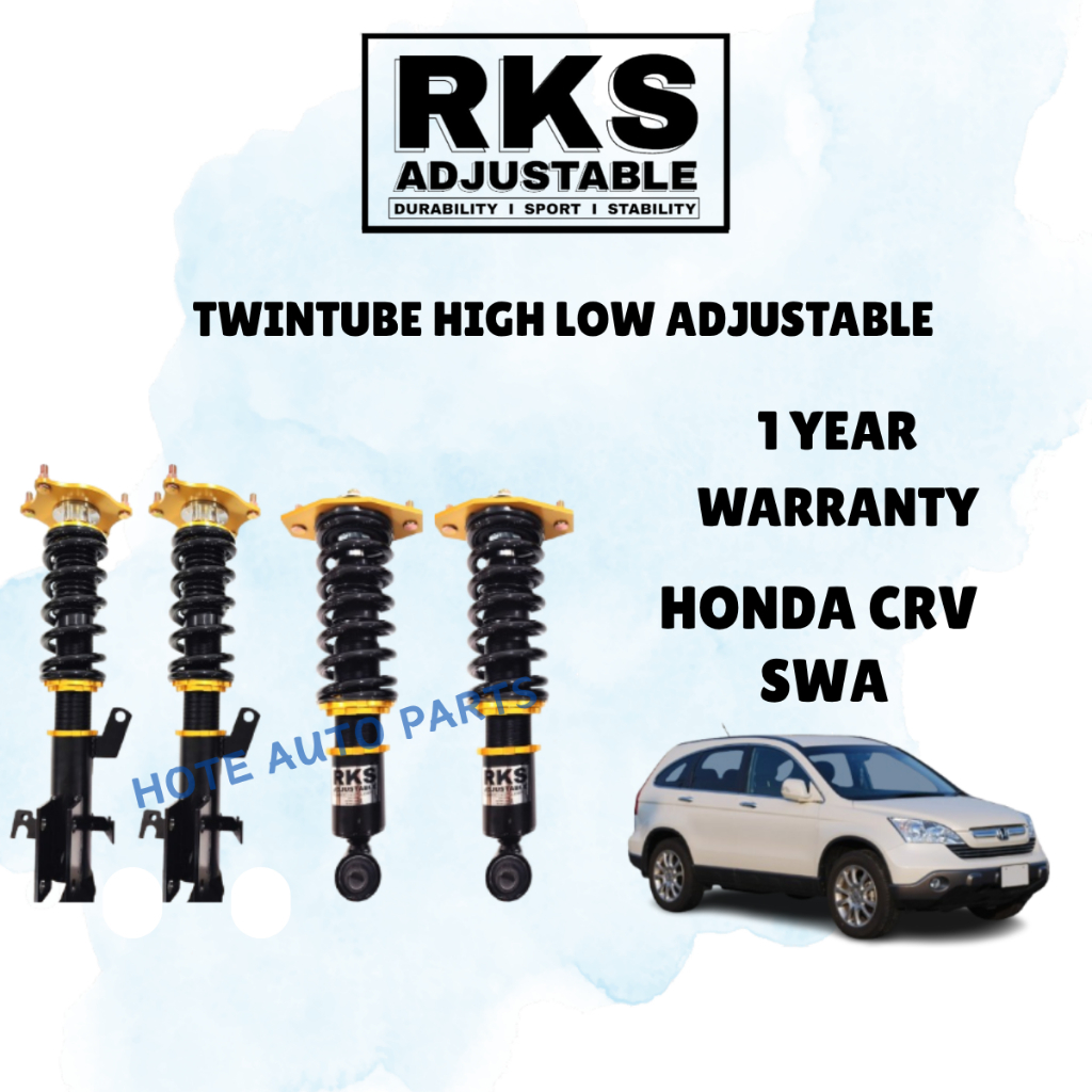 HONDA CRV SWA ADJUSTABLE ABSORBER SET RKS 1 YEAR WARRANTY (2007-2012 ...