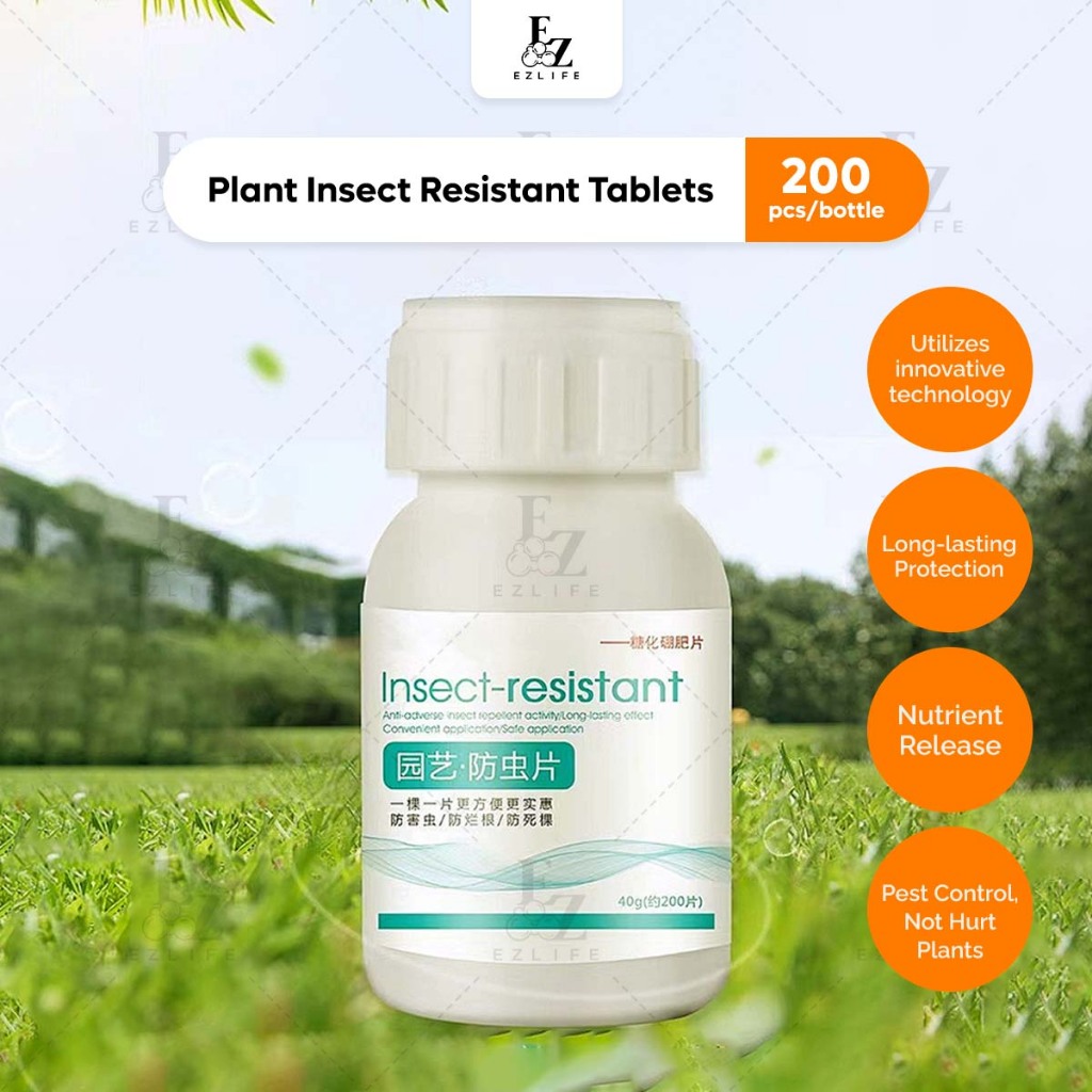 Ubat Serangga Tumbuhan Ezlife Plant Insect Resistant Tablets 40g ...