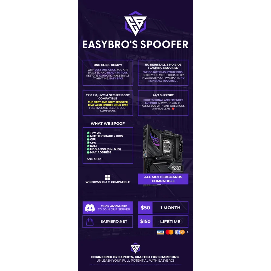 Spoofer for Valorant/Fortnite/Apex Legends (Official Reseller) | Shopee ...