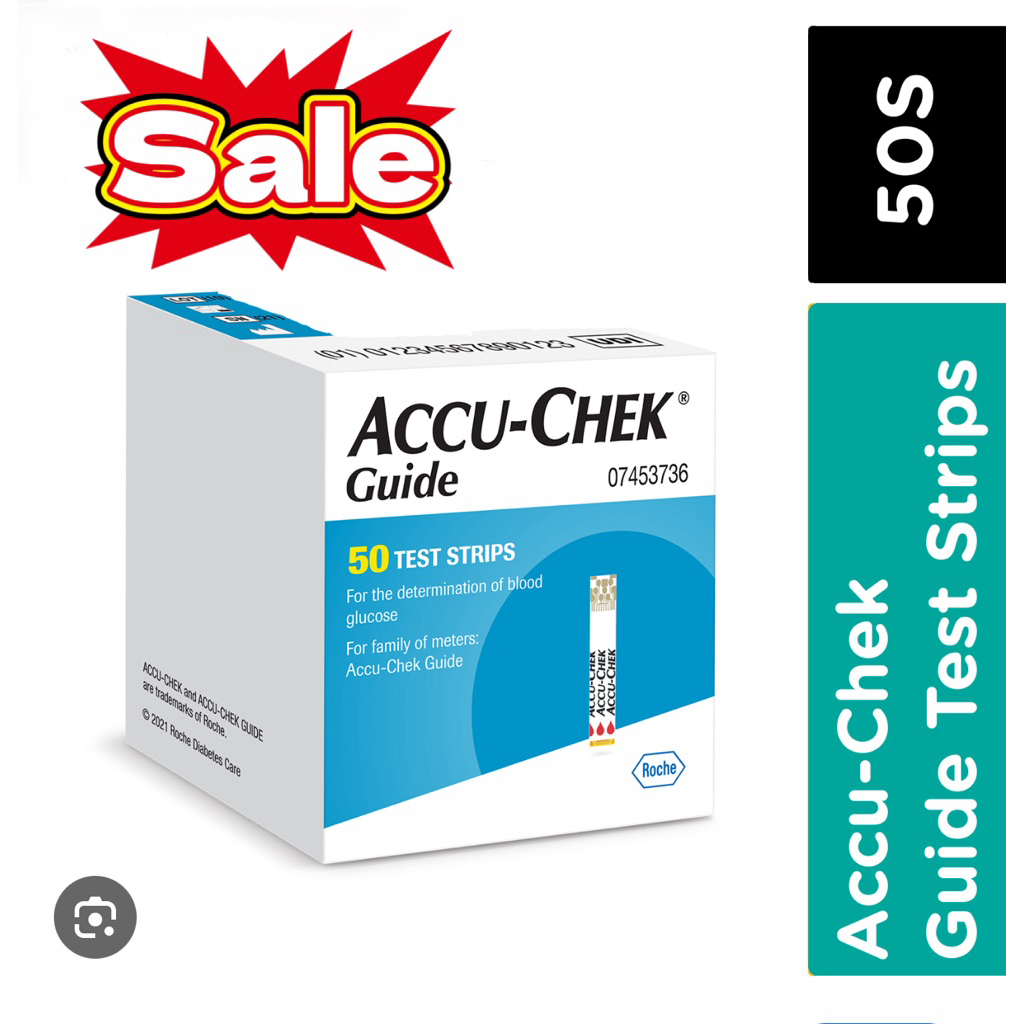 Accu Check Guide Strips (50's) Expiry: 10/2026 & onwards | Shopee Malaysia