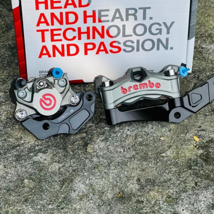 Full Set Original Brembo Stylema + P34 Red Logo For XMax Nmax Y15 Y16 ...