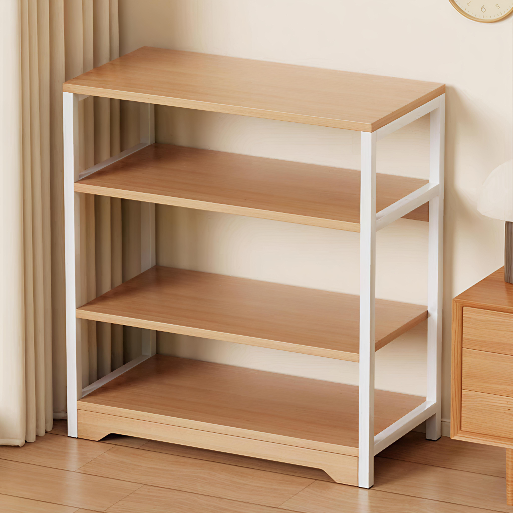 Rak Buku Simple Storage Rack Modern Home Living Room Bookshelf Sofa ...